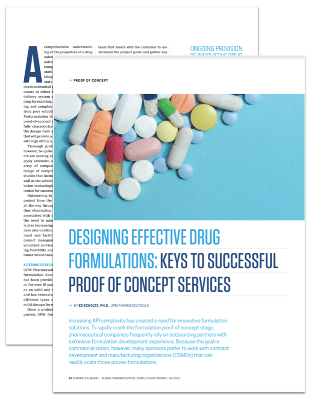 Designing Effective Drug Formulations: Keys to Successful Proof of Concept Services - UPM ...